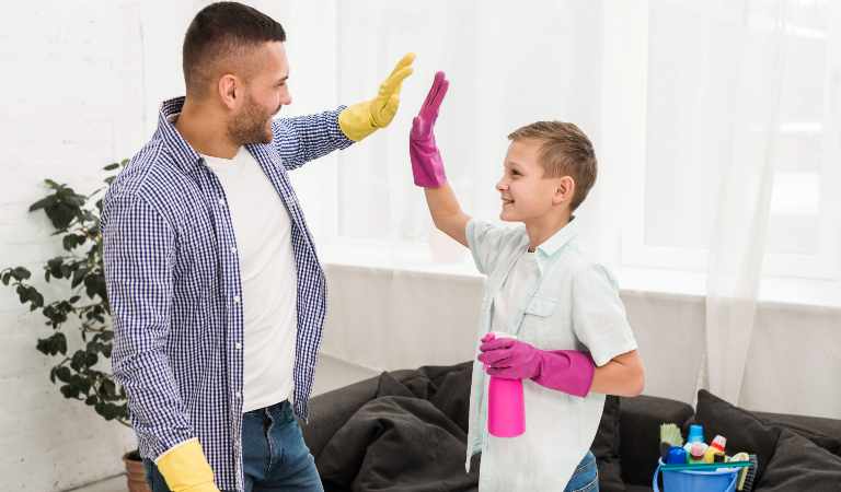 House Cleaning Tips For You with young children Bond Cleaning in Brisbane